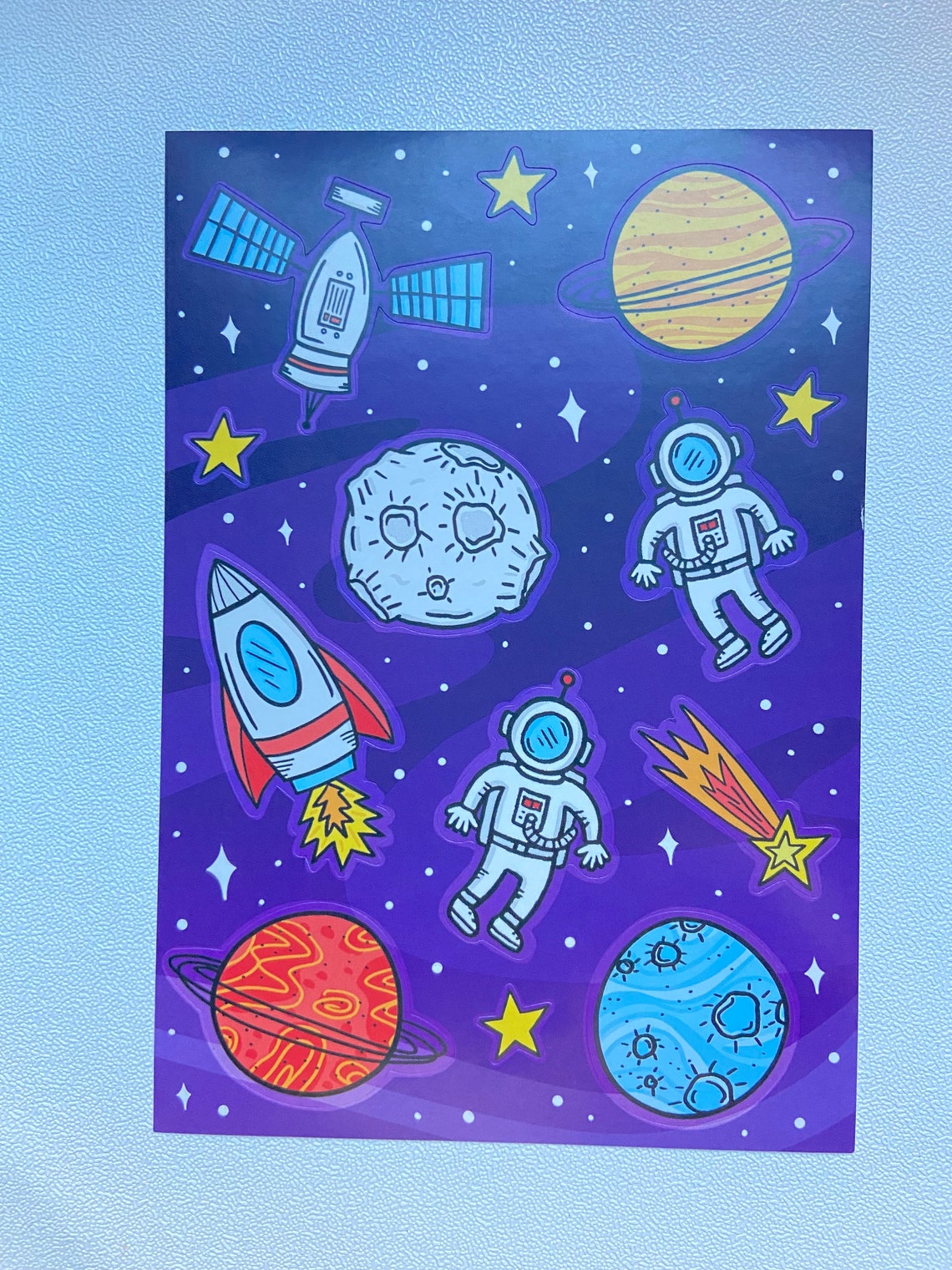 Astronaut Space Shuttle Moon Sun Satellite Star Shining Saturn Earth ...