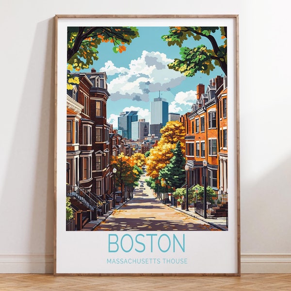 Boston Art - Etsy