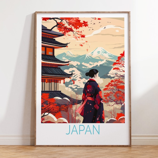 Japanese Poster - Etsy