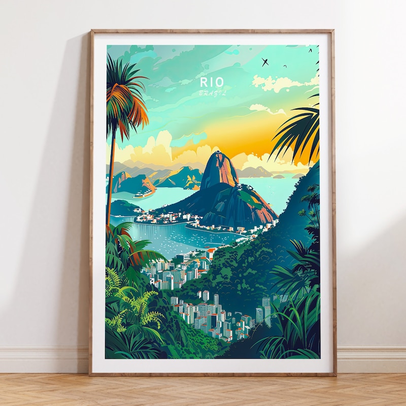 Rio Poster - Etsy
