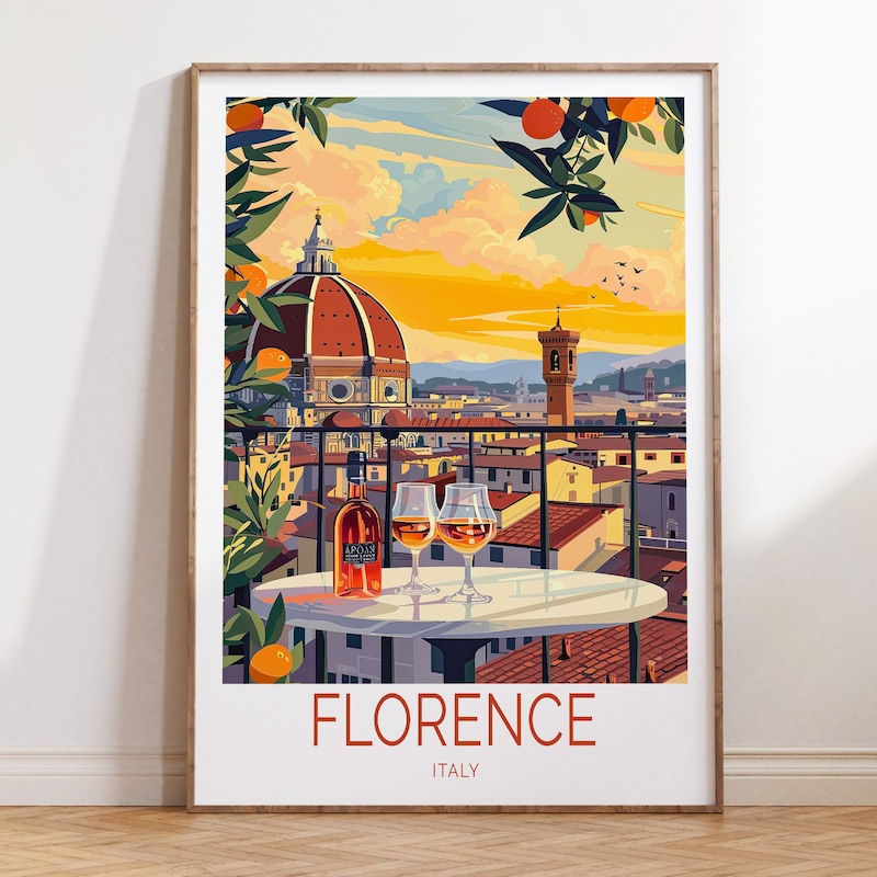 Florence Travel Posters - Etsy