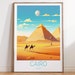 Cairo Egypt Pyramids Travel Poster, Cairo Egypt Pyramids Poster, Cairo ...