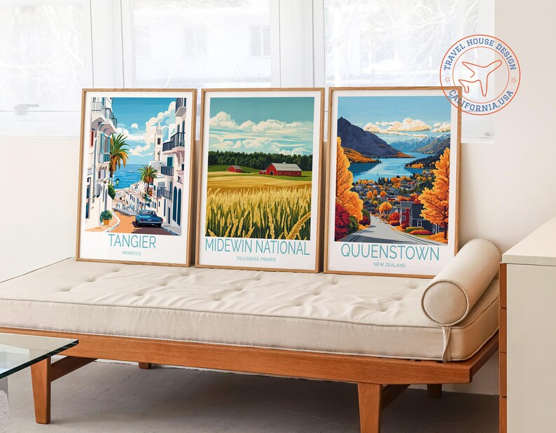 Midewin National Tallgrass Prairie Travel Print, Midevin National Wall ...