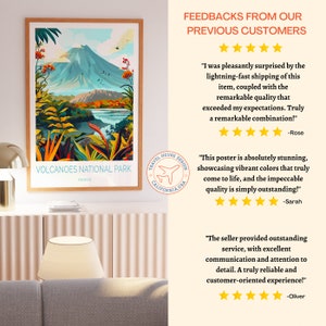 Volcanoes National Park Print, Volcanoes Hawaii Travel Poster, Hawaii ...