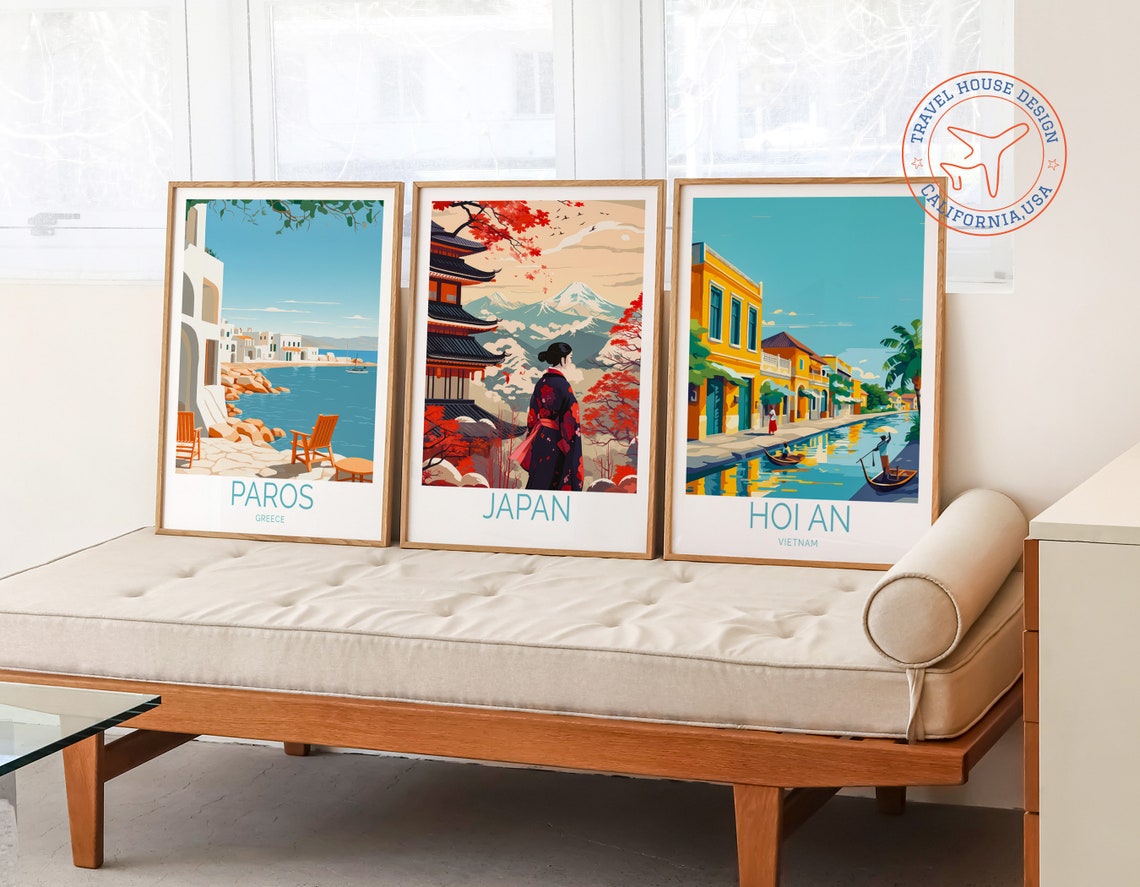 Japan Travel Poster, Japan Tokyo Poster, Japan Travel Wall Art, Japan ...