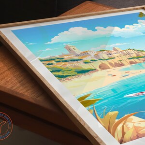 Mallorca Spain Travel Poster, Mallorca Spain Poster Wall Art, Mallorca ...