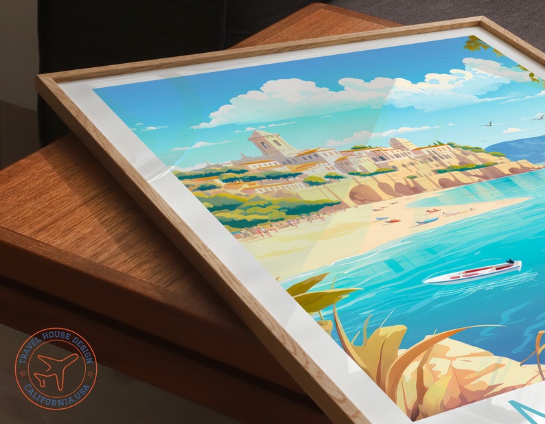 Mallorca Spain Travel Poster, Mallorca Spain Poster Wall Art, Mallorca ...