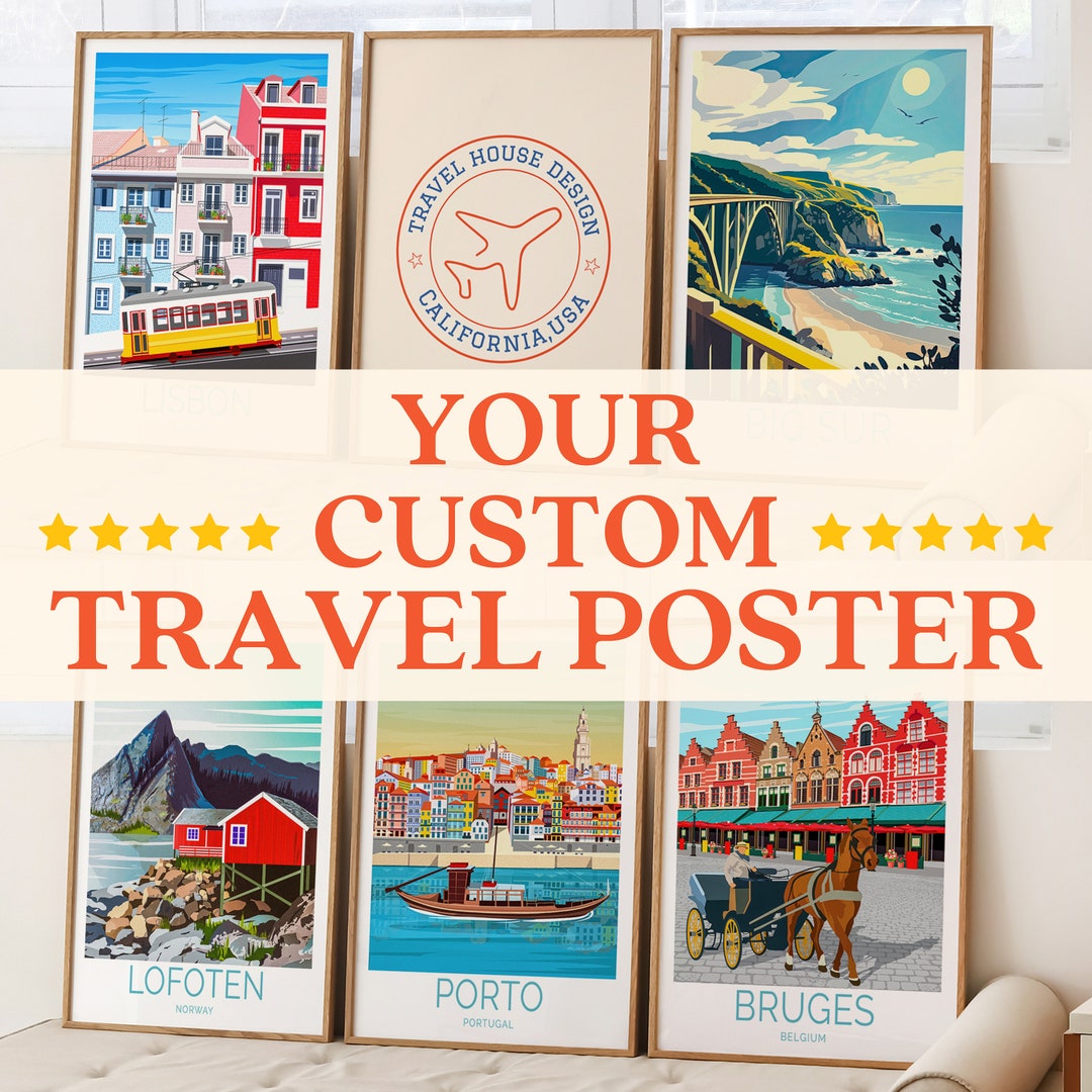 Hire Us! Let Us Create You Beautiful Dream Travel Wall Art, Custom ...