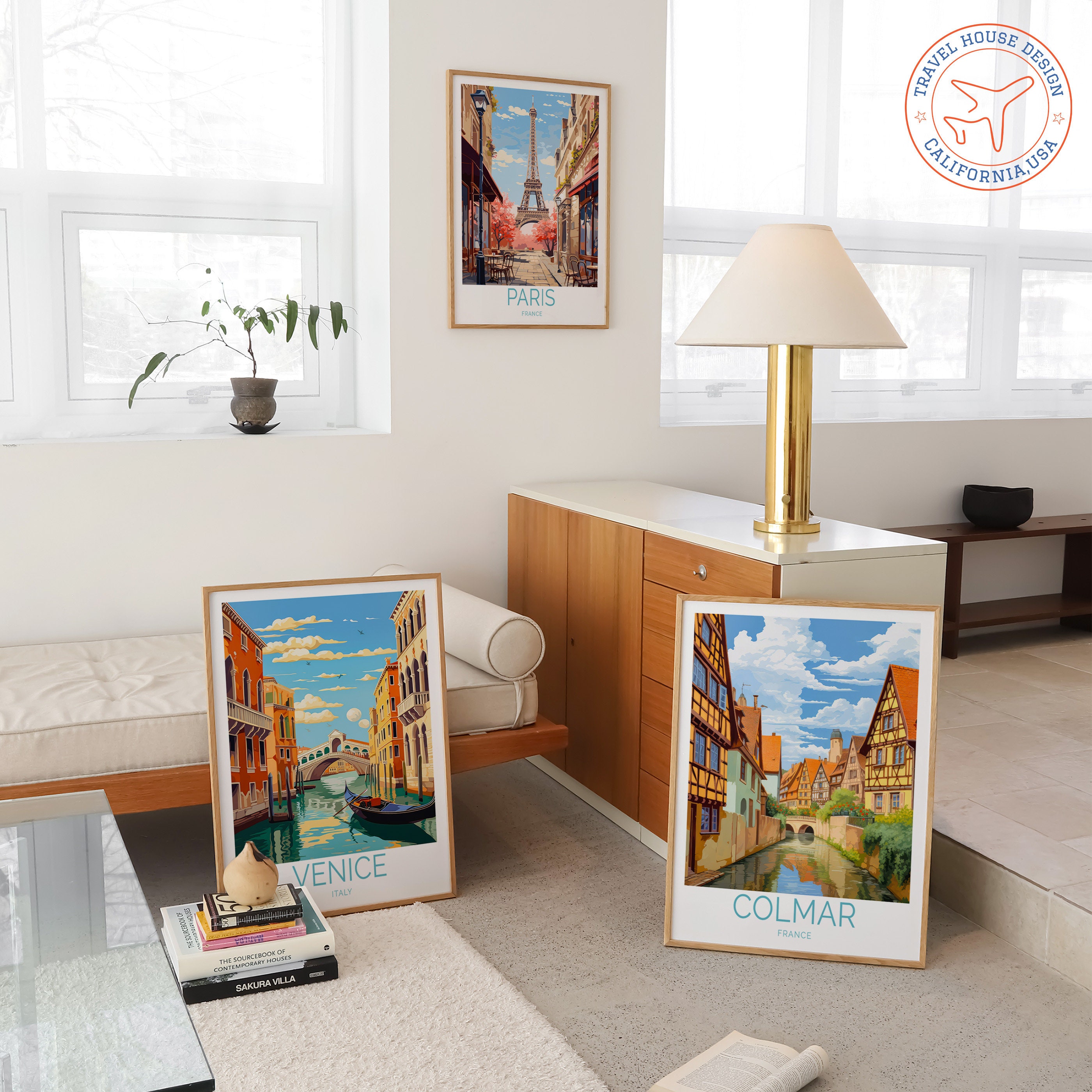 Colmar France Travel Poster, Colmar France Poster, Colmar France Travel ...