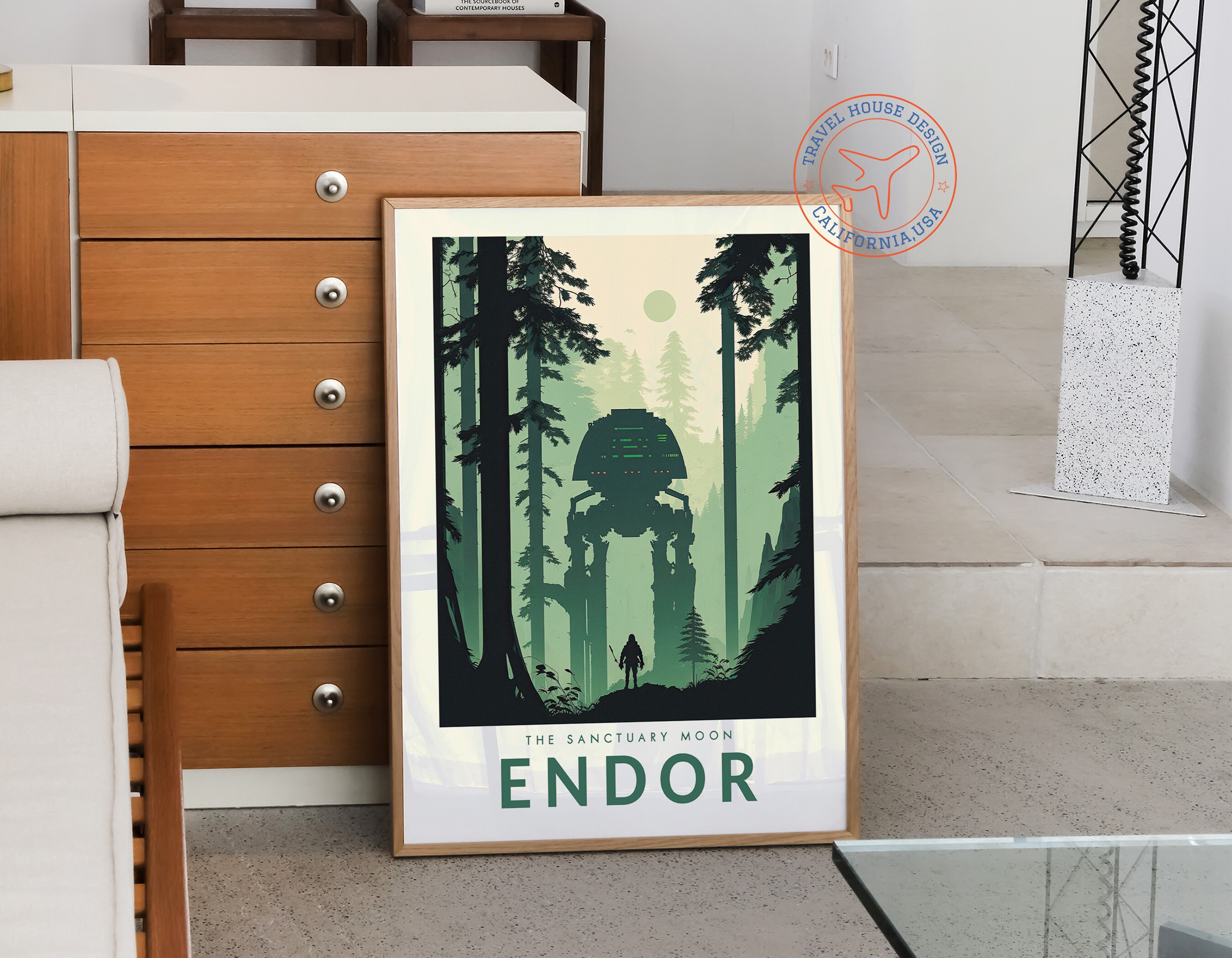 NEW Set of 4 Star Wars Planets Poster Star Wars Tatooine - Etsy