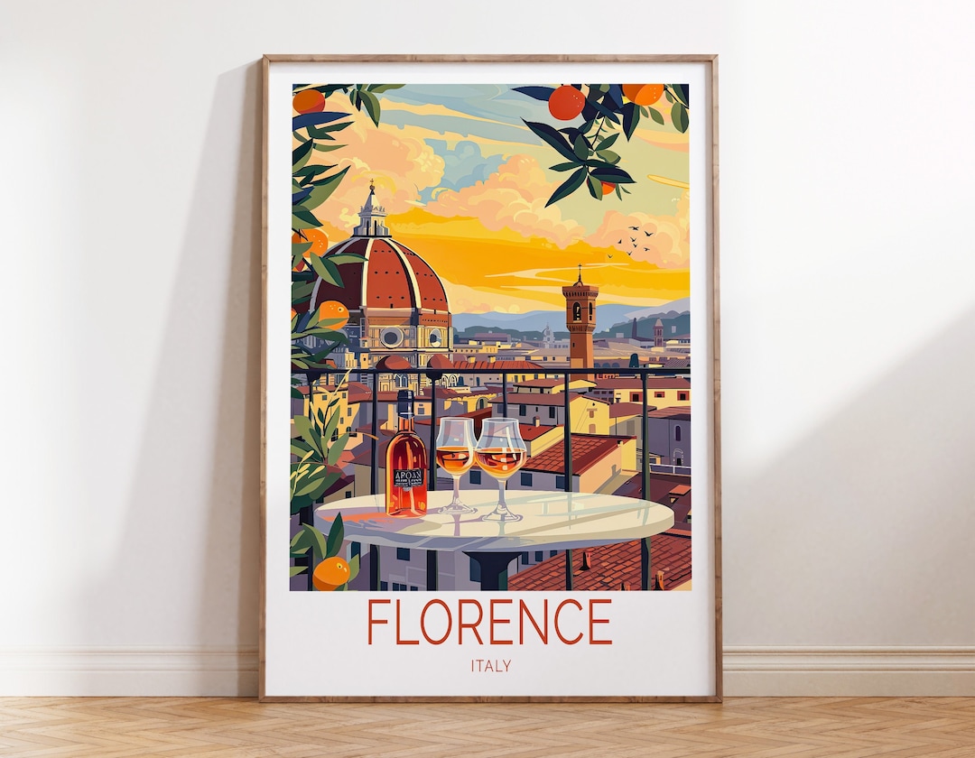 Florence Italy Print, Italy Wall Art, Florence Travel Poster, Italy ...