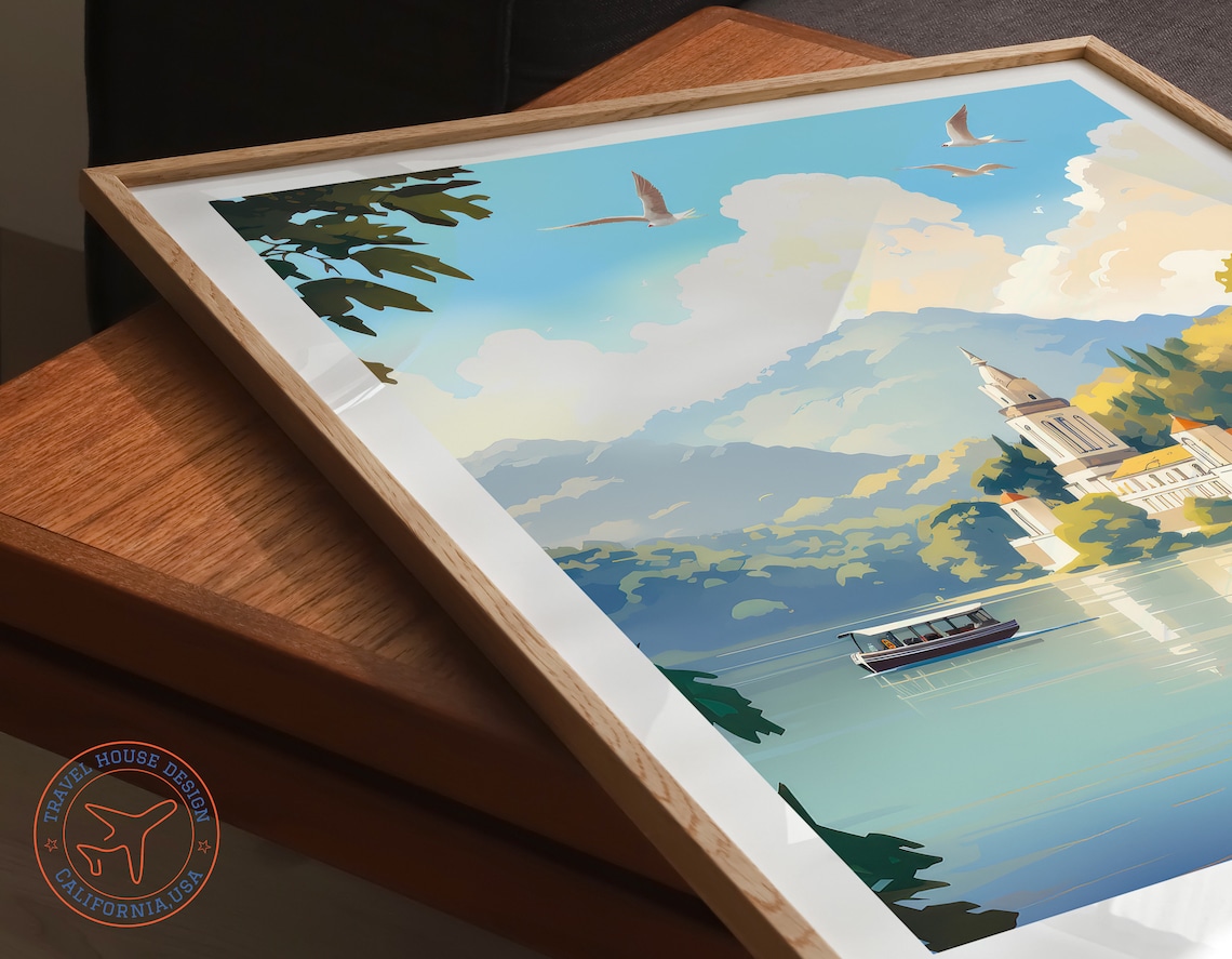 Kandy Sri Lanka Travel Poster, Kandy Sri Lanka Travel Illustrations ...