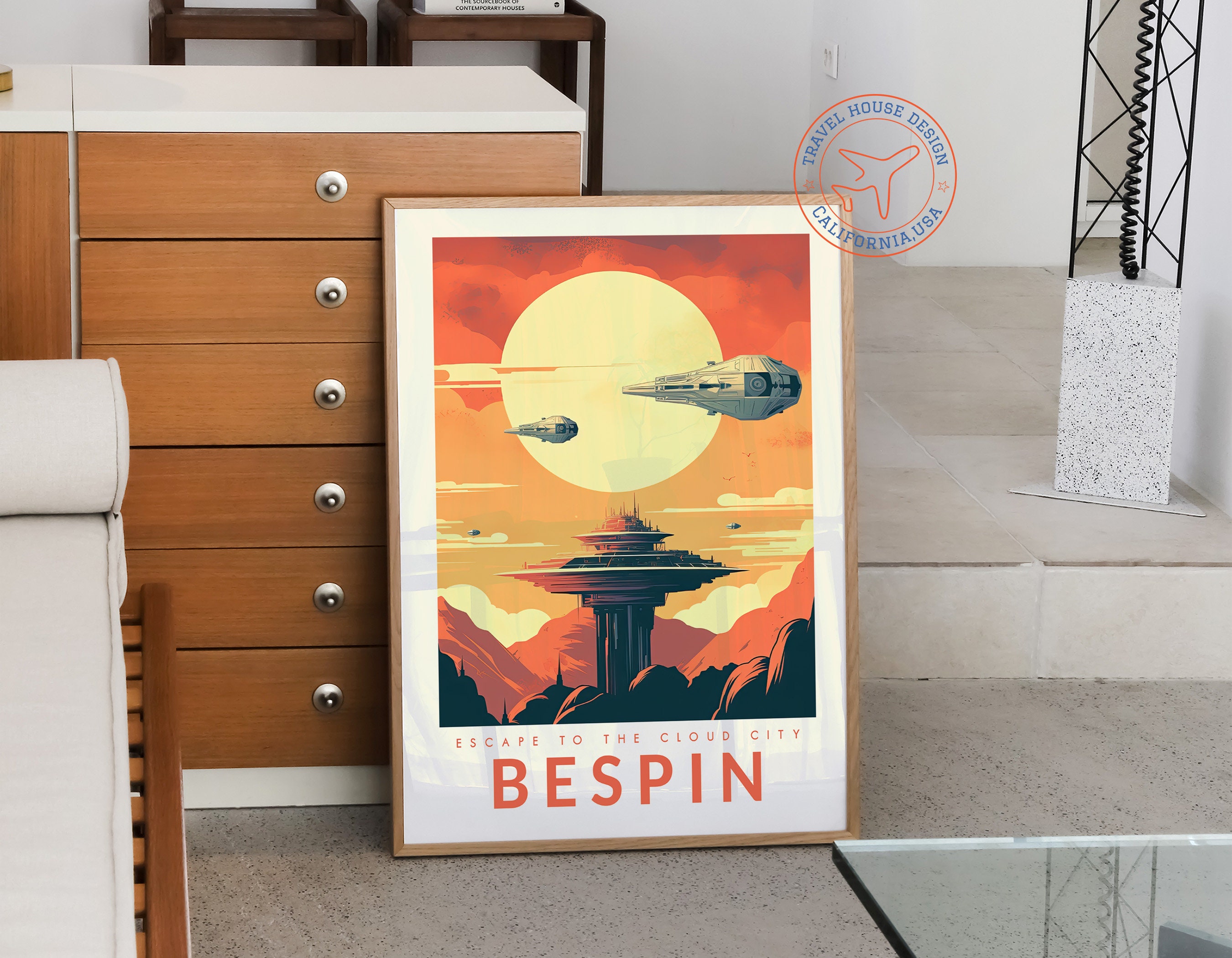 NEW Set of 4 Star Wars Planets Poster Star Wars Tatooine - Etsy