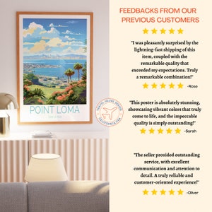 Point Loma Travel Poster California Travel Poster, Point Loma San Diego ...