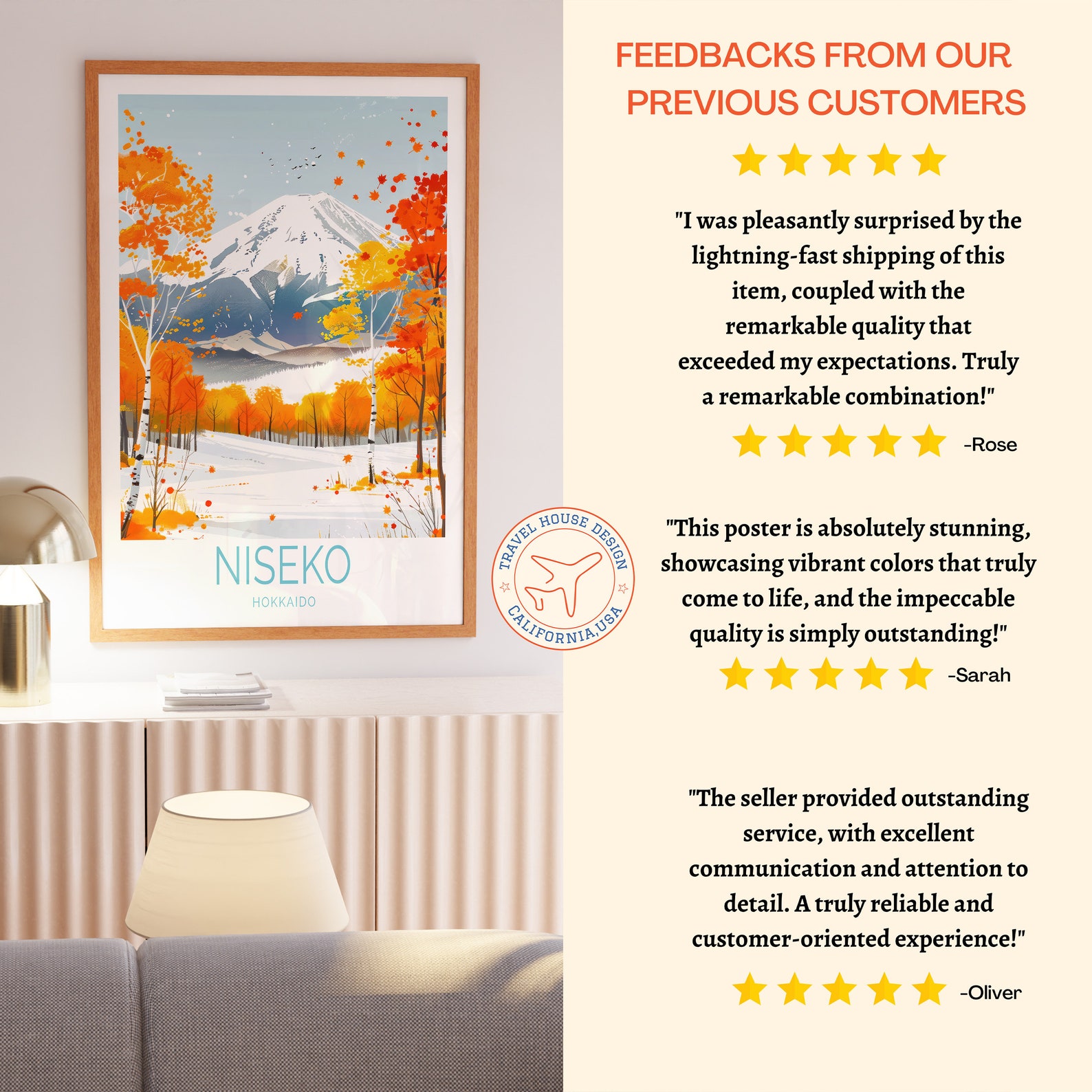 Niseko Travel Poster, Hokkaido Travel Wall Art, Hokkaido Niseko Travel ...