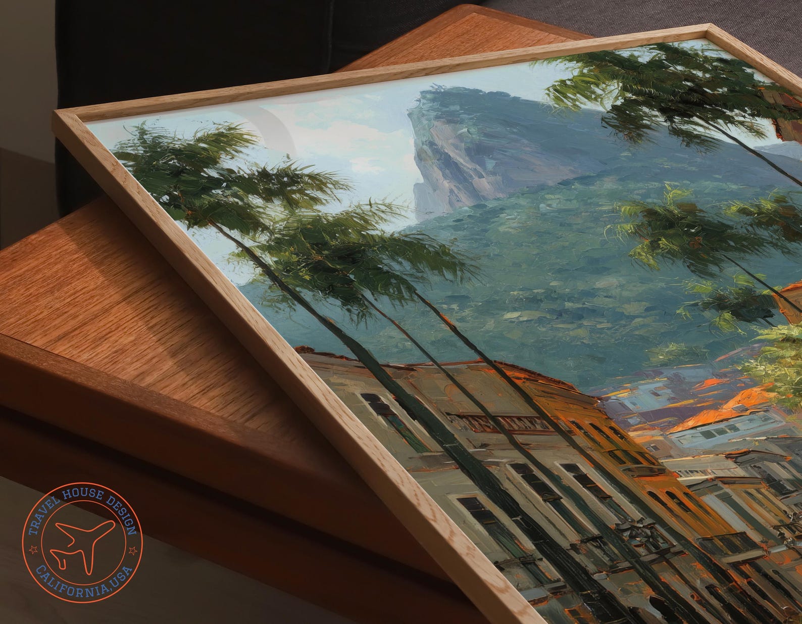 Rio De Janeiro Brazil Oil Painting – Rio De Janeiro Travel Poster ...