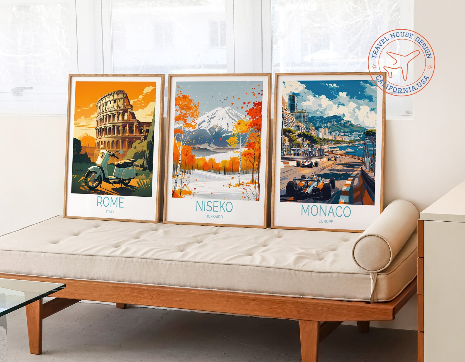 Niseko Travel Poster, Hokkaido Travel Wall Art, Hokkaido Niseko Travel ...