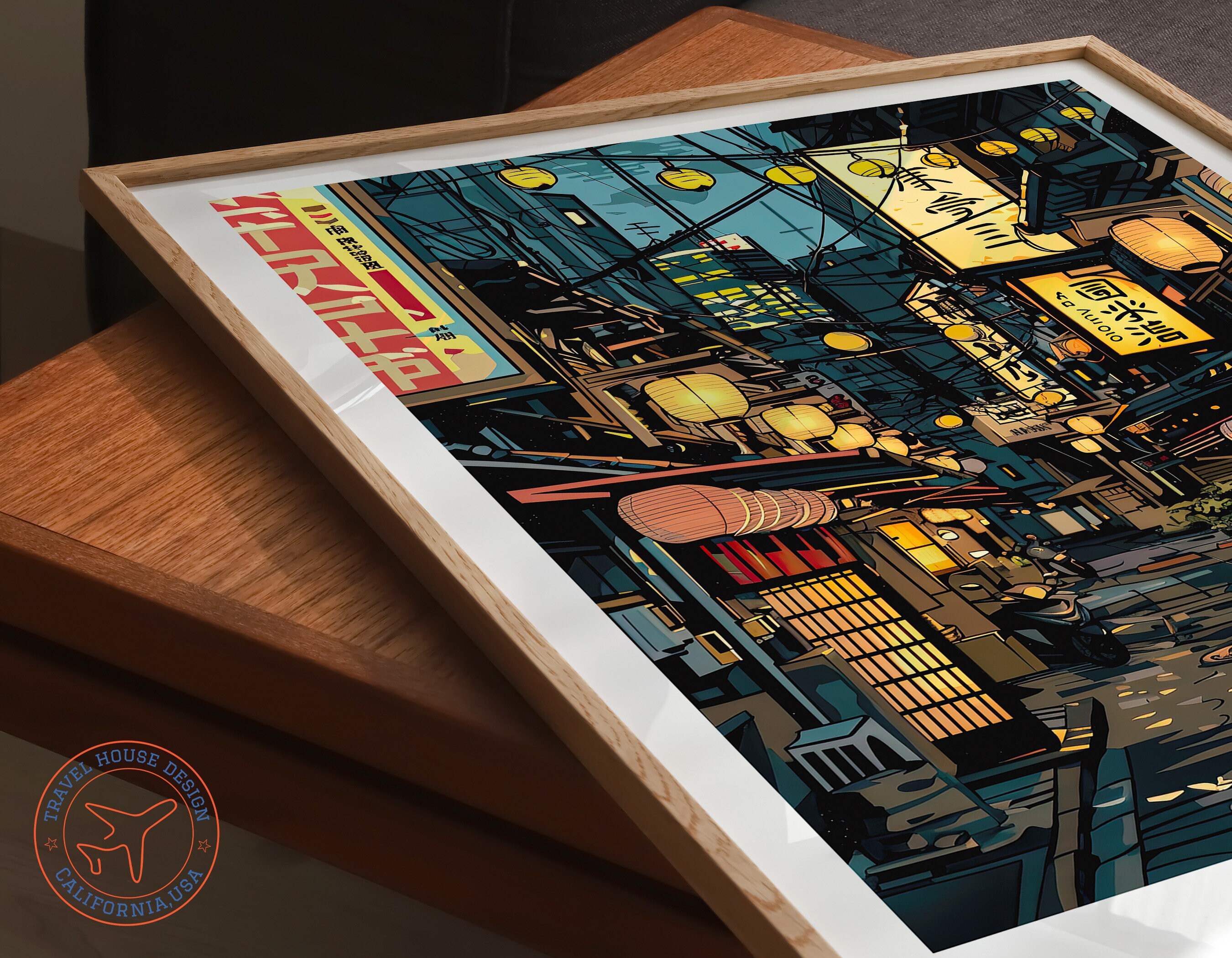 Tokyo Travel Poster, Tokyo Japan Wall Decor, Japanese Traveler Gifts ...