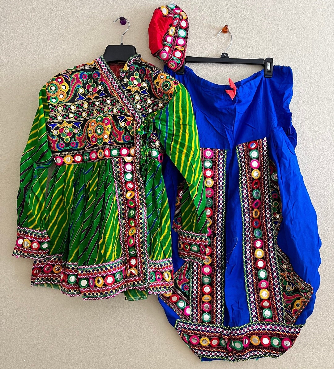 Exquisite Kids Kediya - Navaratri Costume-kutch Embroidered With ...