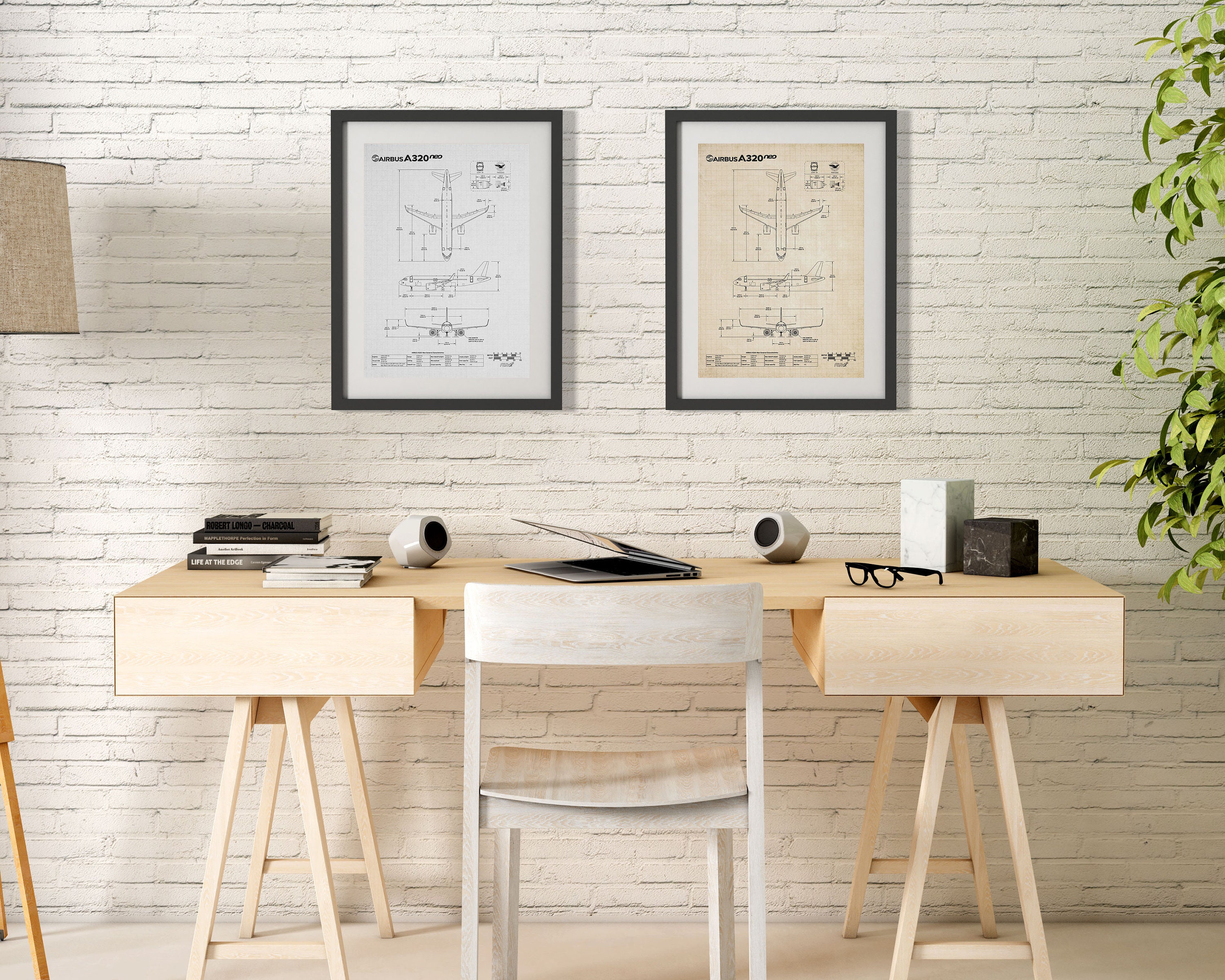 Airbus A320 Neo Vertical Blueprint Premium Matte Paper Poster - Etsy