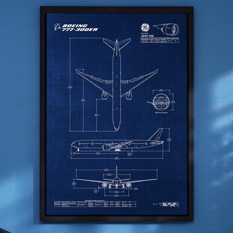 Metal Aviation Poster - Etsy UK