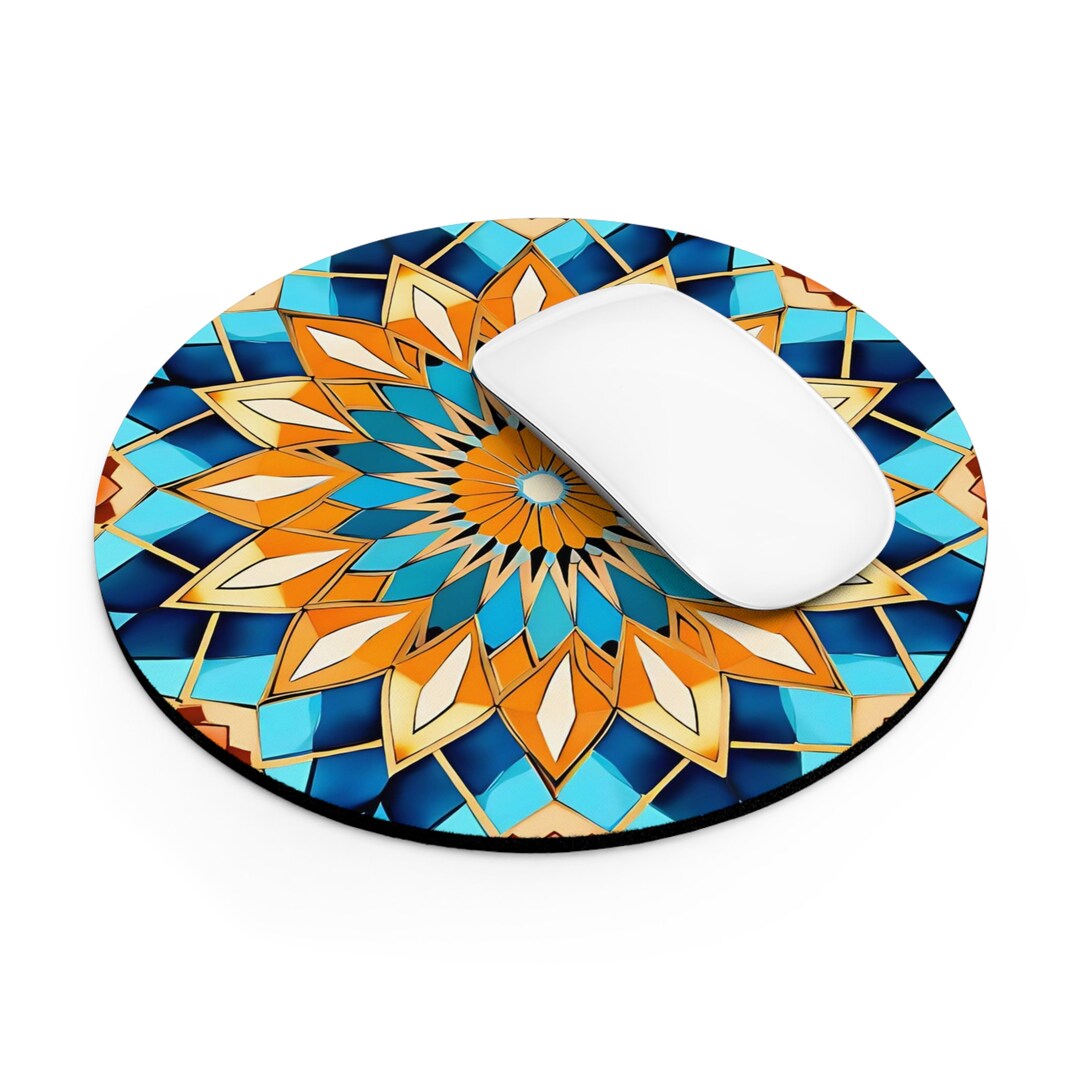 Moroccan Mosaic Inspired Mouse Pad - Etsy
