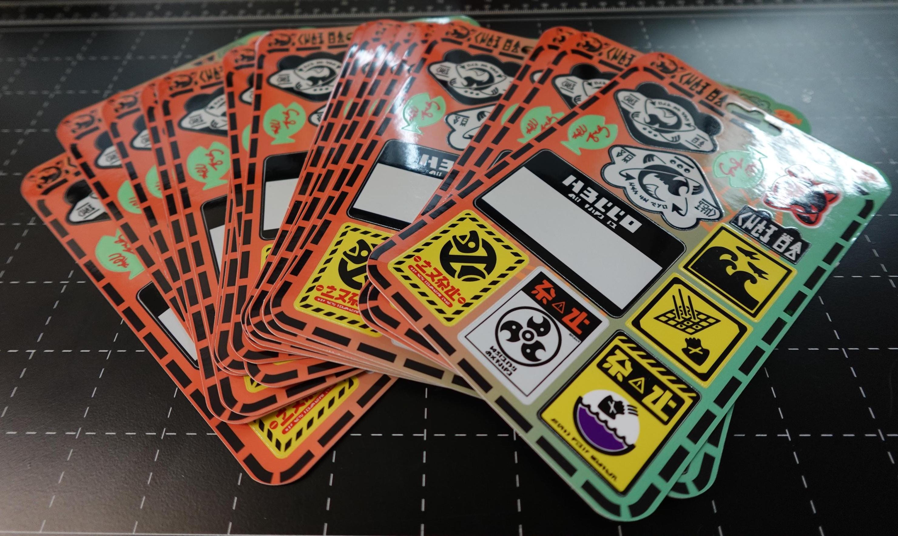 Splatoon 3 Grizzco Onboarding Sticker Sheet - Etsy