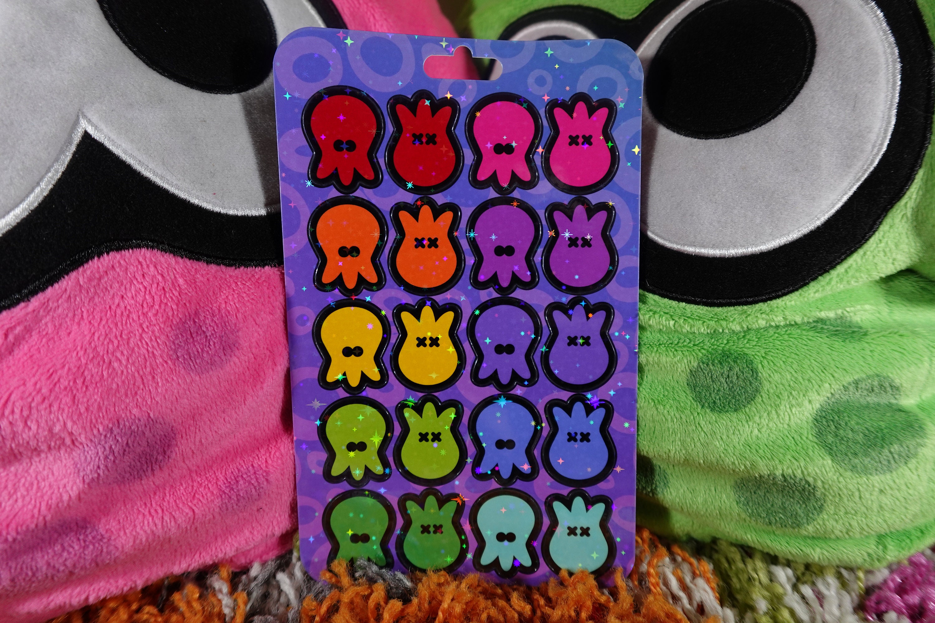 Splatoon 3 Octo Locker Sticker Sheets - Etsy