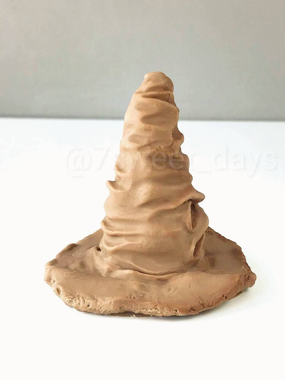 Chocolate Wizard Sorting Hat Potter Decoration Cake Topper Happy ...