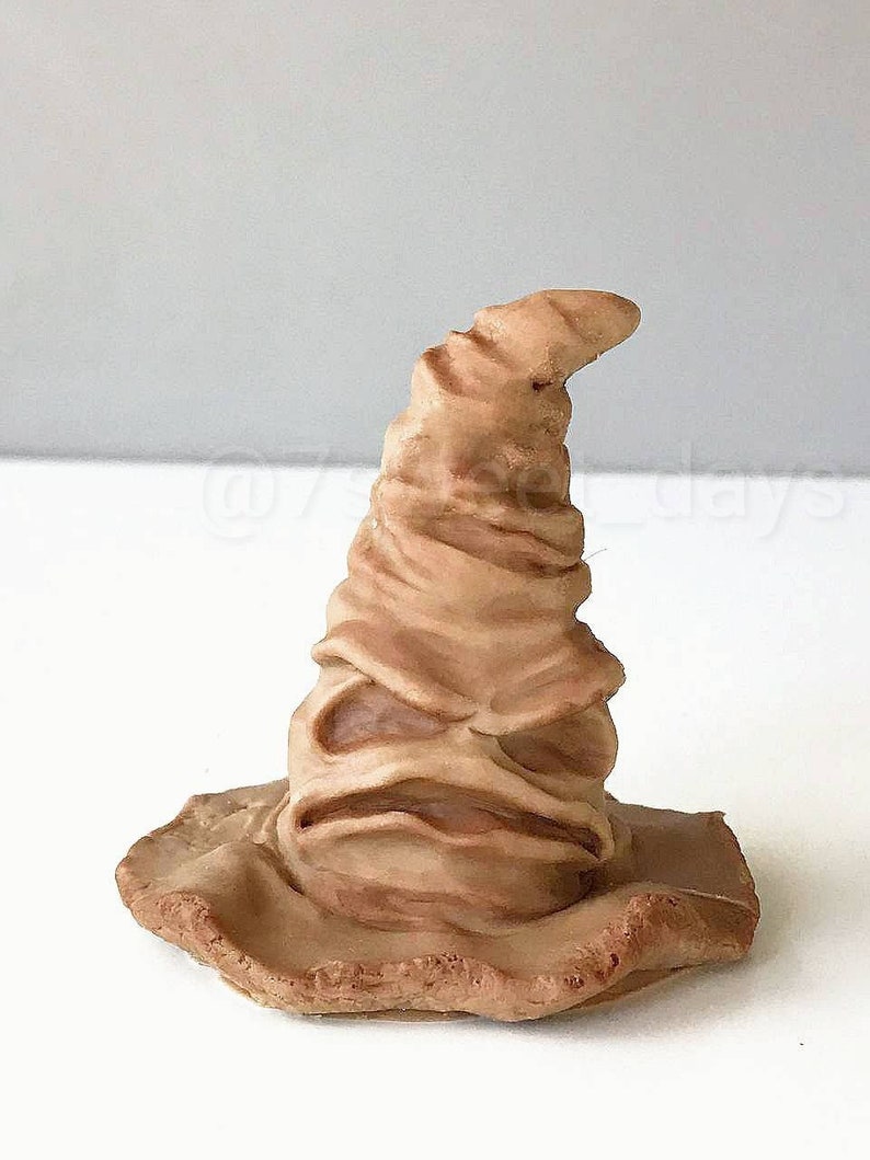 Chocolate Wizard Sorting Hat Potter Decoration Cake Topper Happy ...