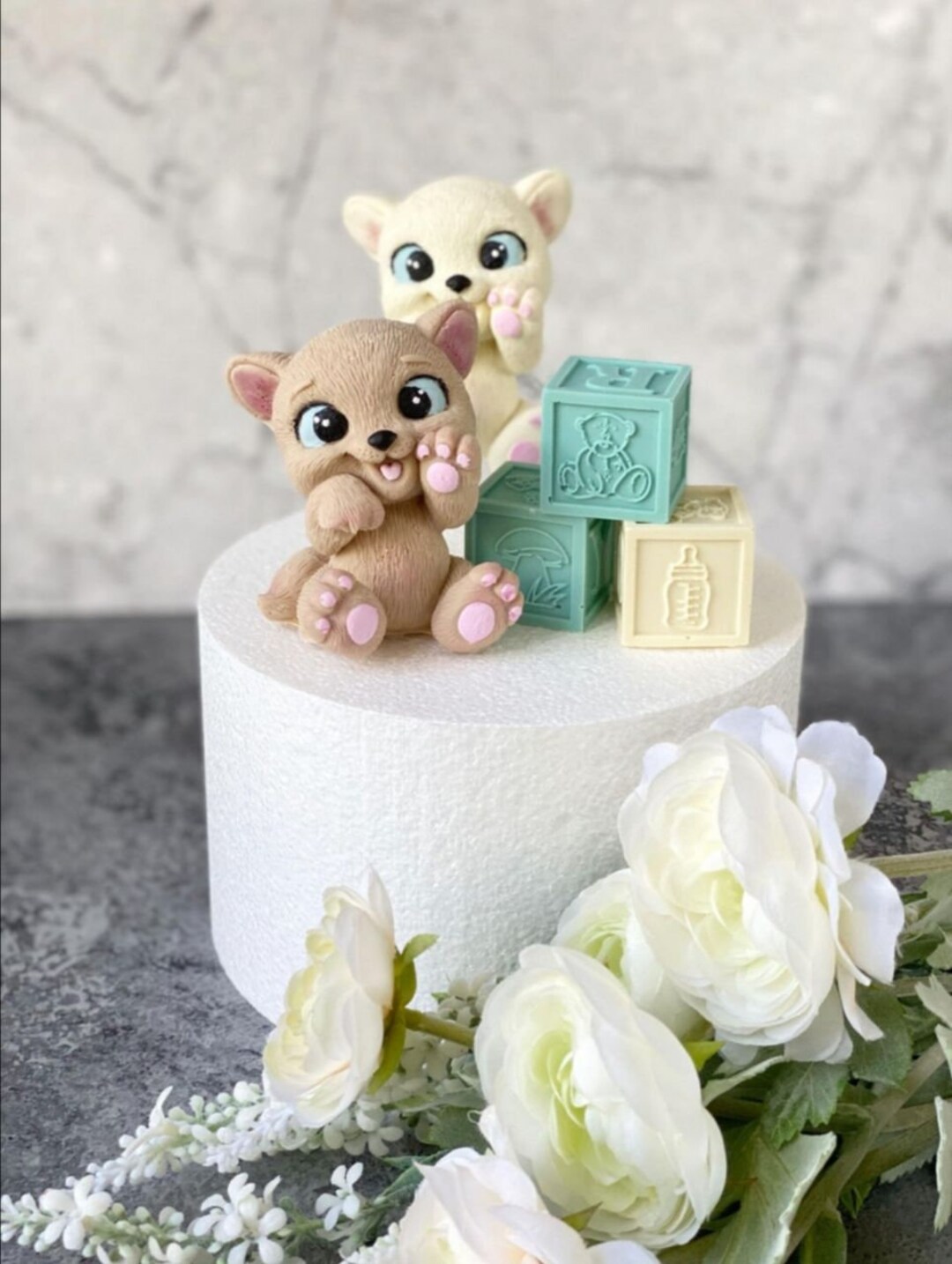 Edibles Cats Cake Topper Birthday Party or Wedding Cake Topper, Cat ...