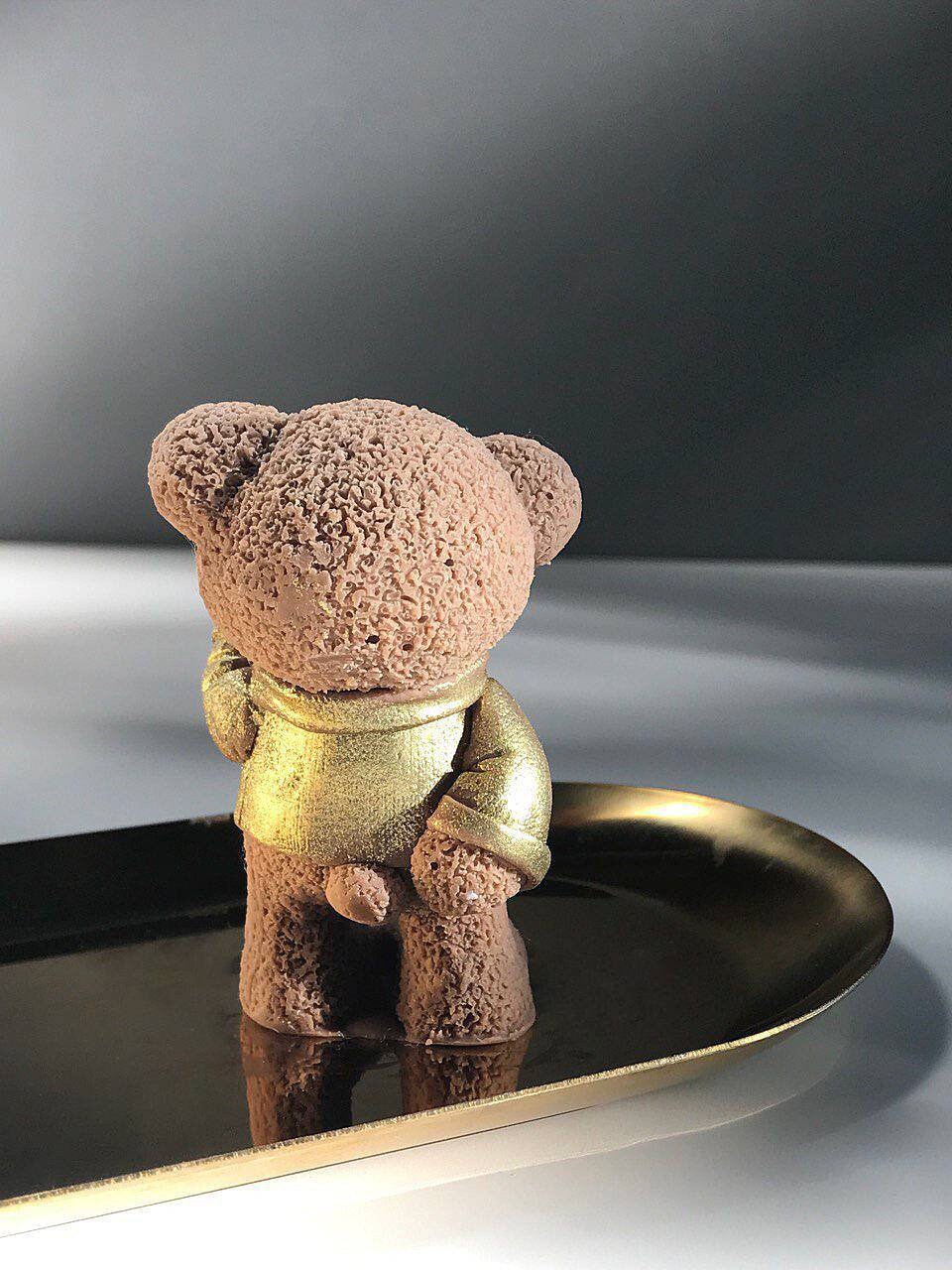 Bear Cake Topper Chocolate Cake Topper Teddy Bear Cake Decoration Baby ...