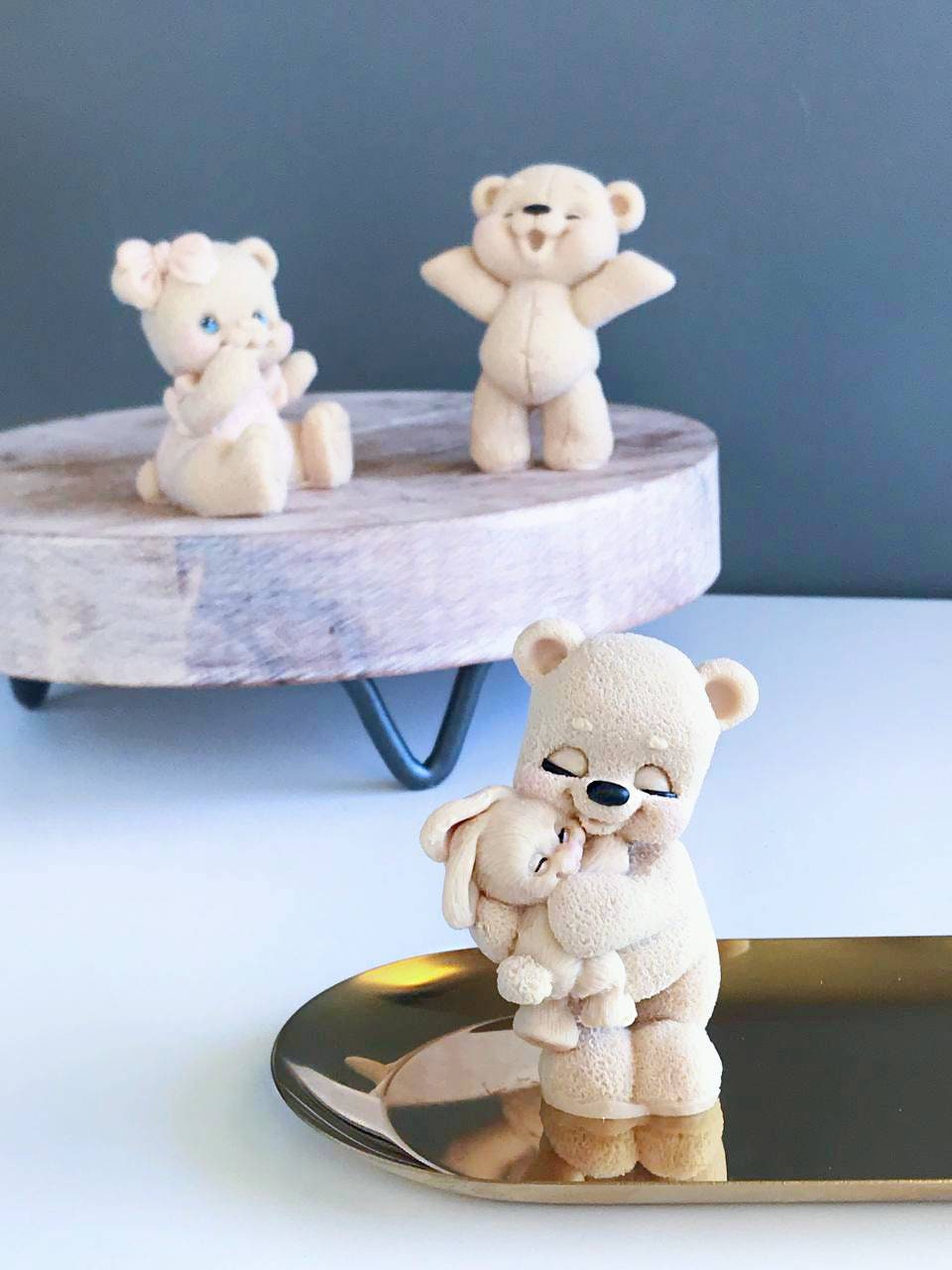 Bear Cake Topper Chocolate Cake Topper Teddy Bear Cake - Etsy