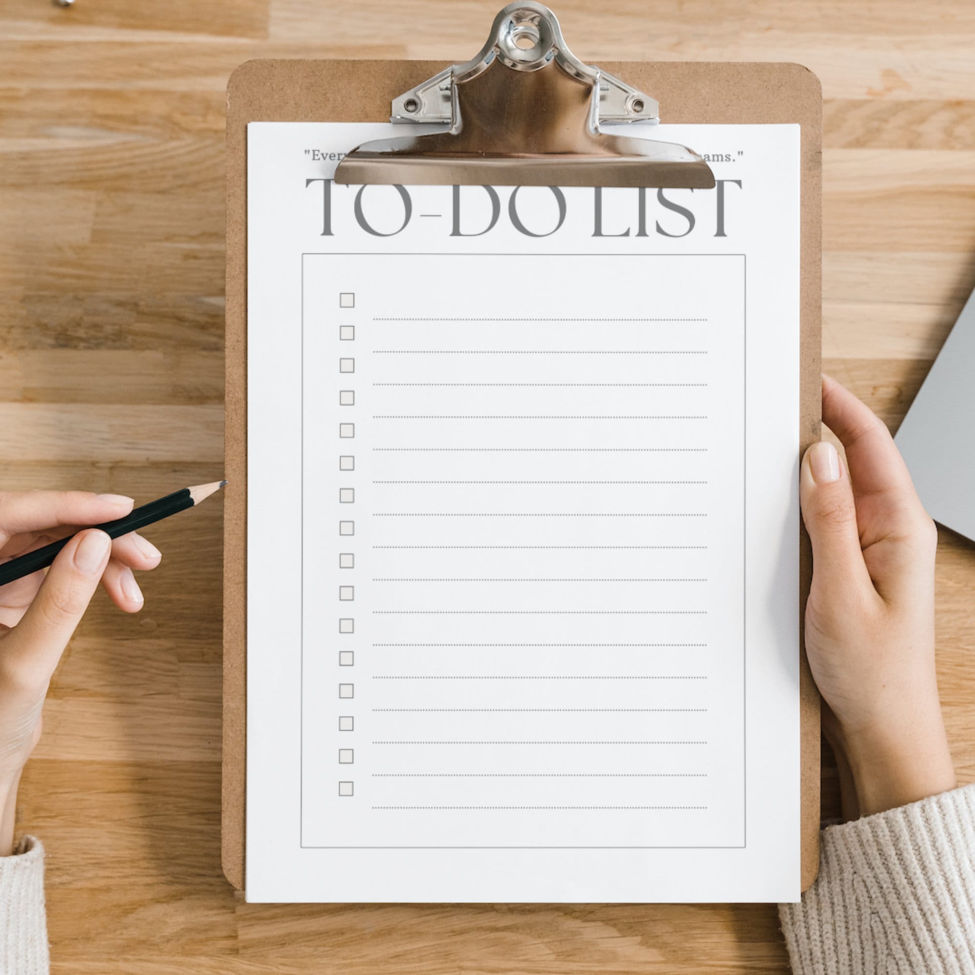 Printable to Do Lists, 7 Designs, Get Organised Everyday of the Week ...