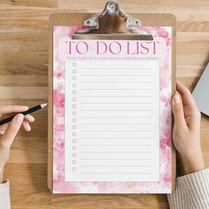 Printable to Do Lists, 7 Designs, Get Organised Everyday of the Week ...