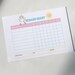 Kids Reward Chart Poster - Download and Print! - Etsy