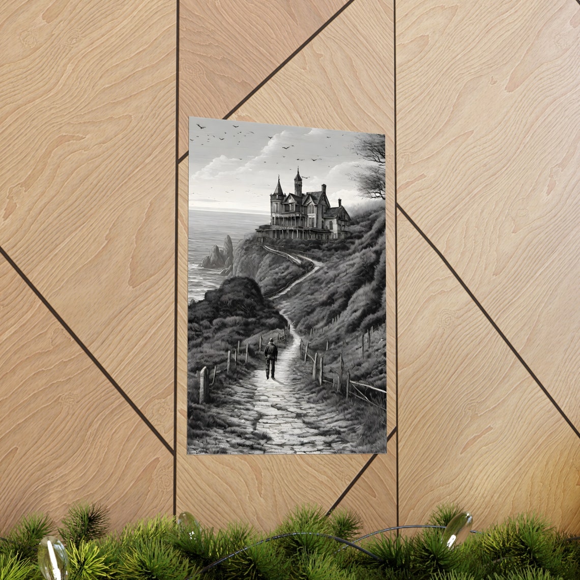 Hillside Walk Premium Matte Vertical Posters - Etsy