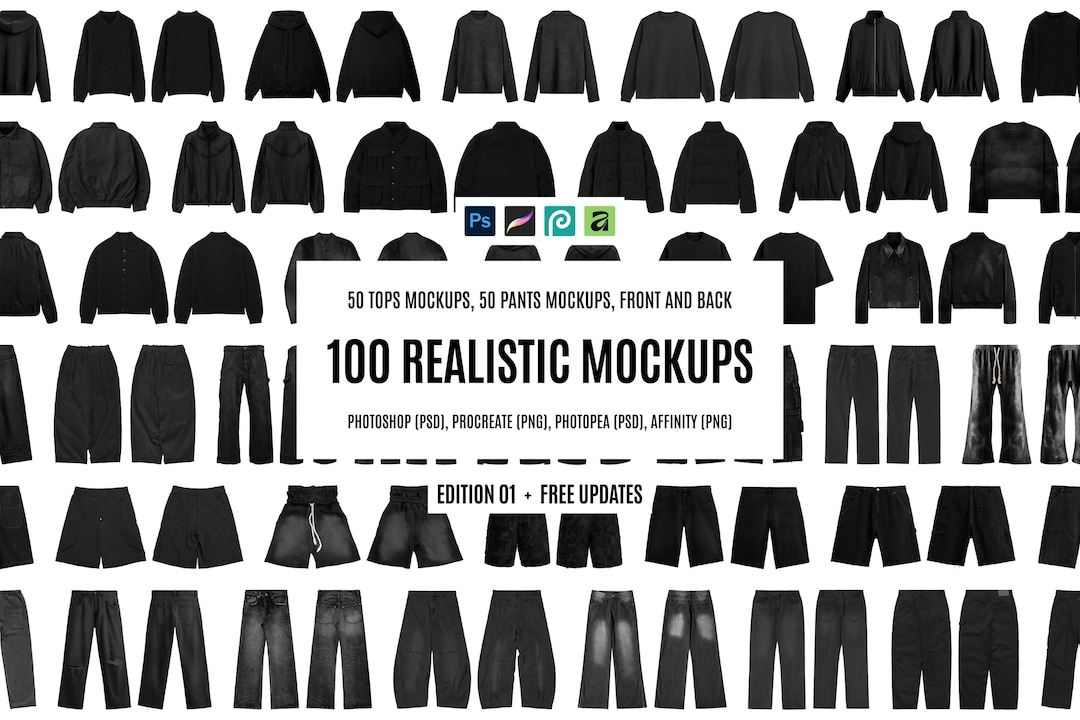 Clothing Realistic, Clothing Mockups, Clothing Design, Clothing ...