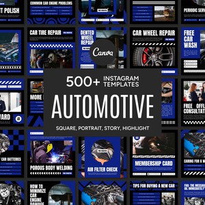 Canva Automotive, Social Media Automotive, Instagram Automotive ...