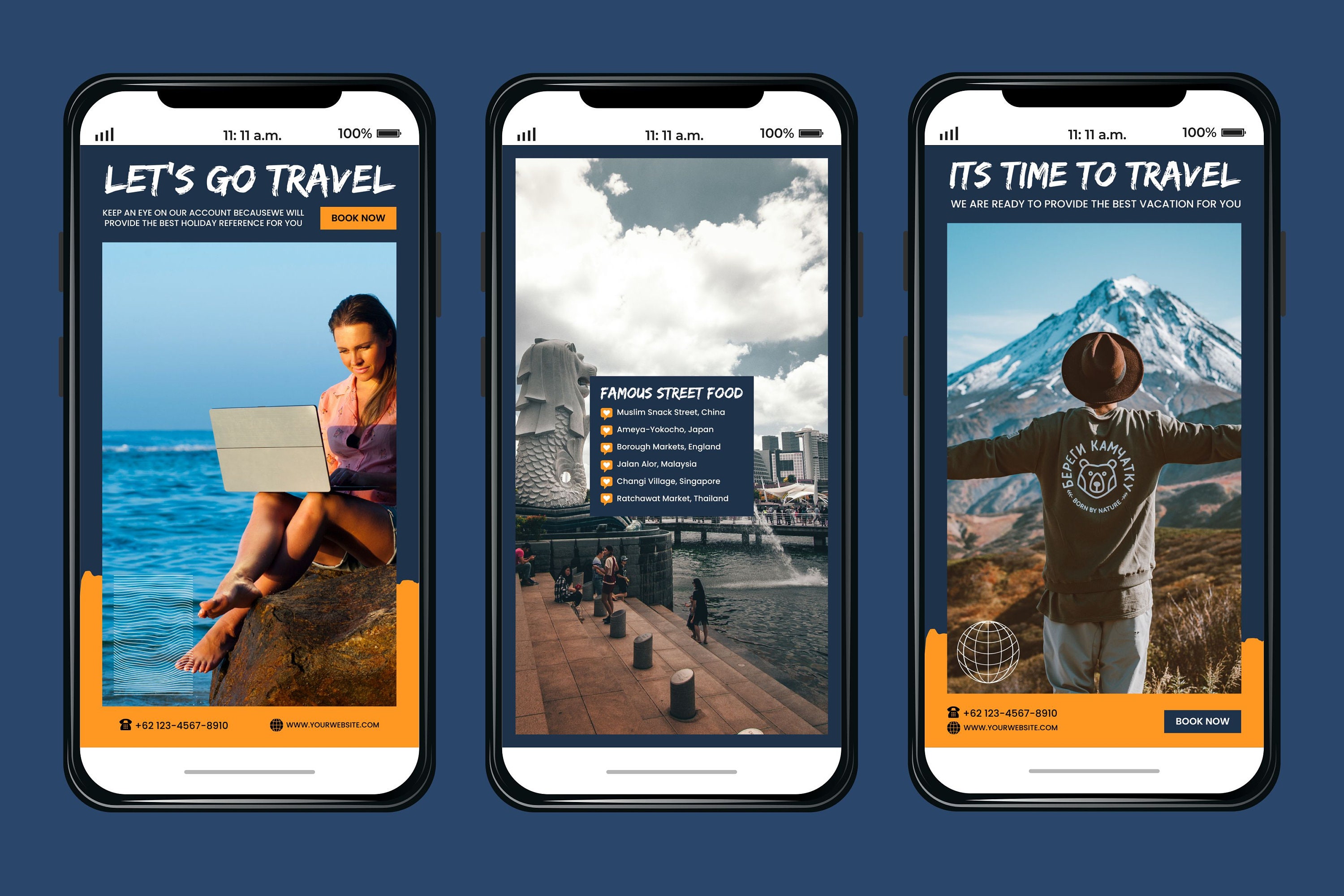 Travel Social Media for Canva Templates, Travel IG Post, Travel IG ...