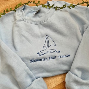 Memories That Remain Embroidered Sweatshirt Mamma Mia Inspired ...