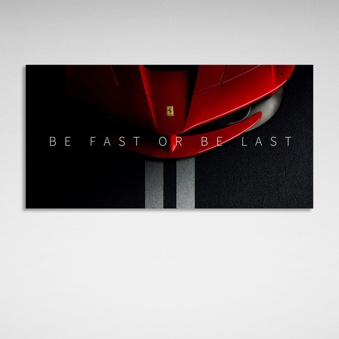 Ferrari Print Ferrari Poster Ferrari Art Ferrari Wall Art Ferrari Photo ...