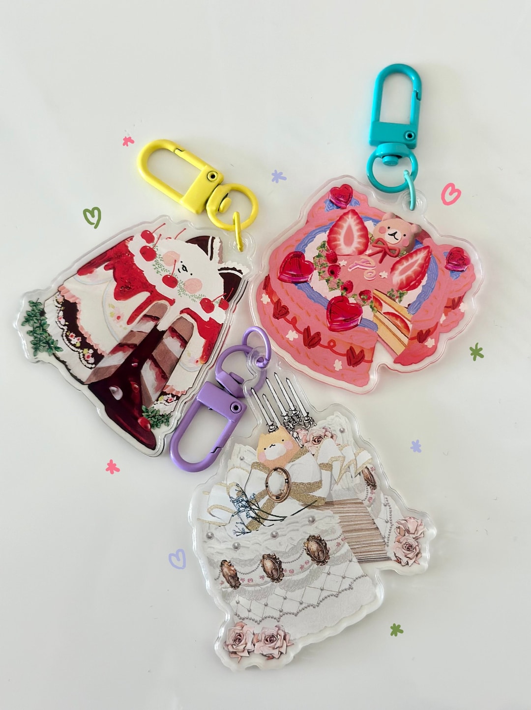 Popinpop Keychains, Cute Keychains, Character Keychains, Food Keychains ...