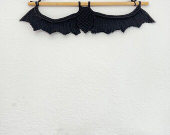 Macrame Bat Wall Hanging - Etsy