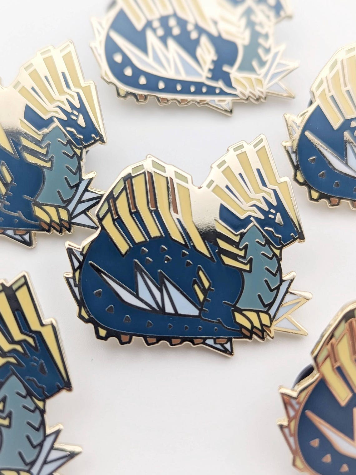 Monhun Wilds Enamel Pins - Etsy