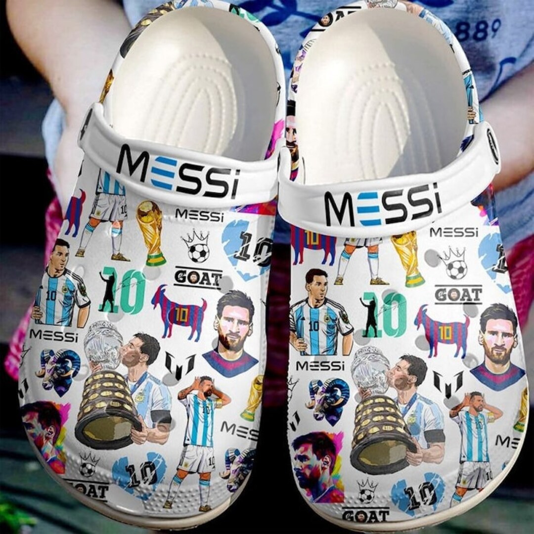 Lionel Messi Clogs Crocs Lionel Messi Football Soccer Sport - Etsy