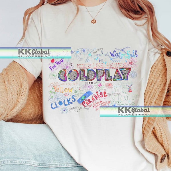 Coldplay - Etsy