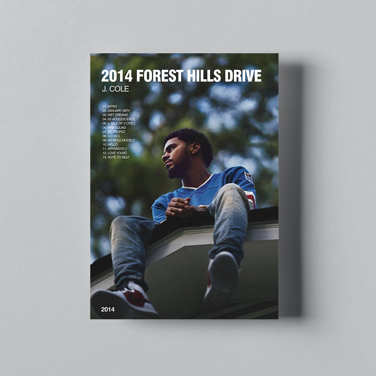 2014 Forest Hills Drive Poster - J.Cole Poster - Album Art Poster sold ...