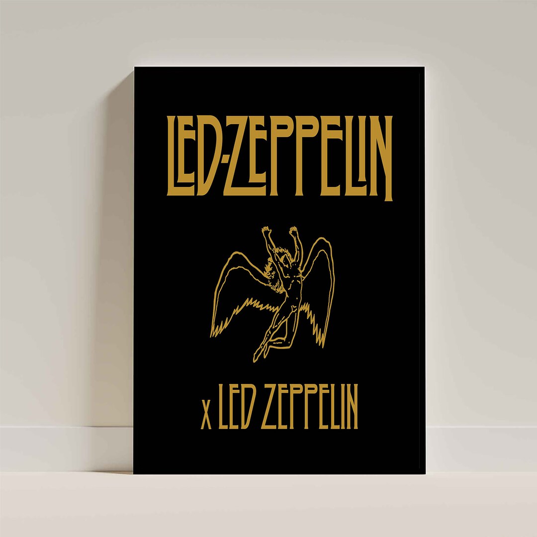 Led Zeppelin Poster Led Zeppelin Album Art Poster Album - Etsy