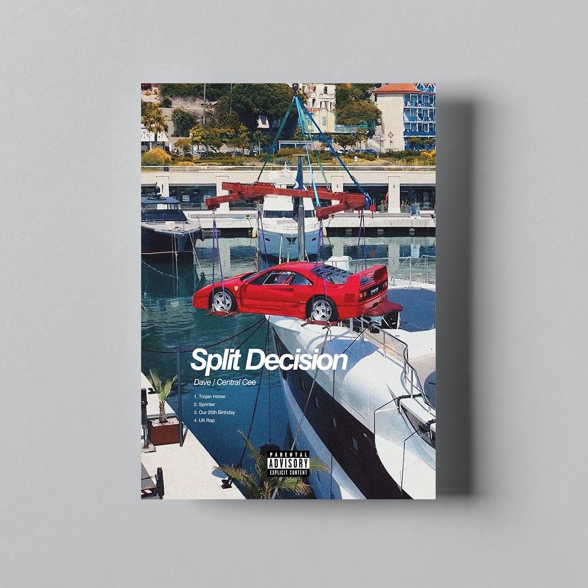 Split Decision Poster - Dave Poster - Album Art Poster - Album Cover ...